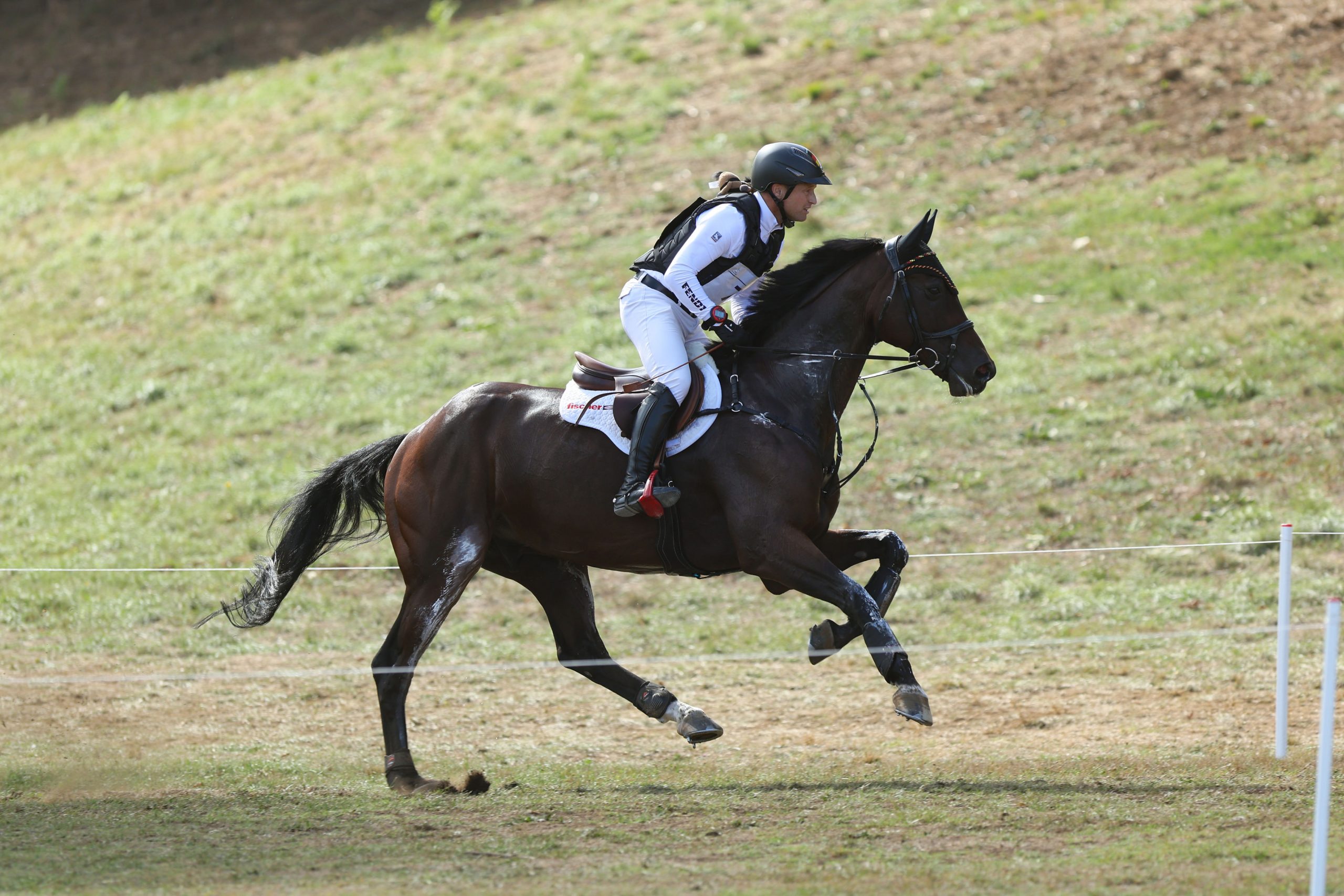 Für Michi Jung, Calvin Böckmann und Libussa Lübbeke geht es zur CCI5*-L ...