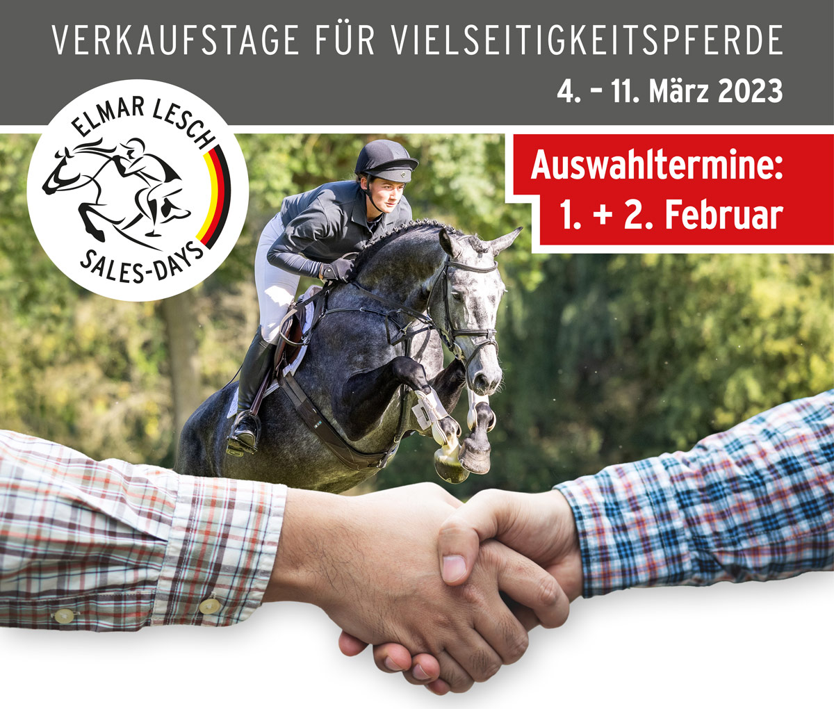 Elmar Lesch Sales-Days 2023 – Vielseitigkeitssport Deutschland